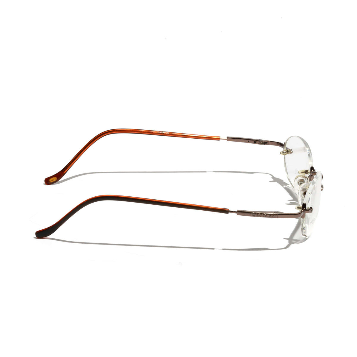 Vintage Gun Metal Gold Frame Demo Lens Full Rim | Spectacle Frames ...