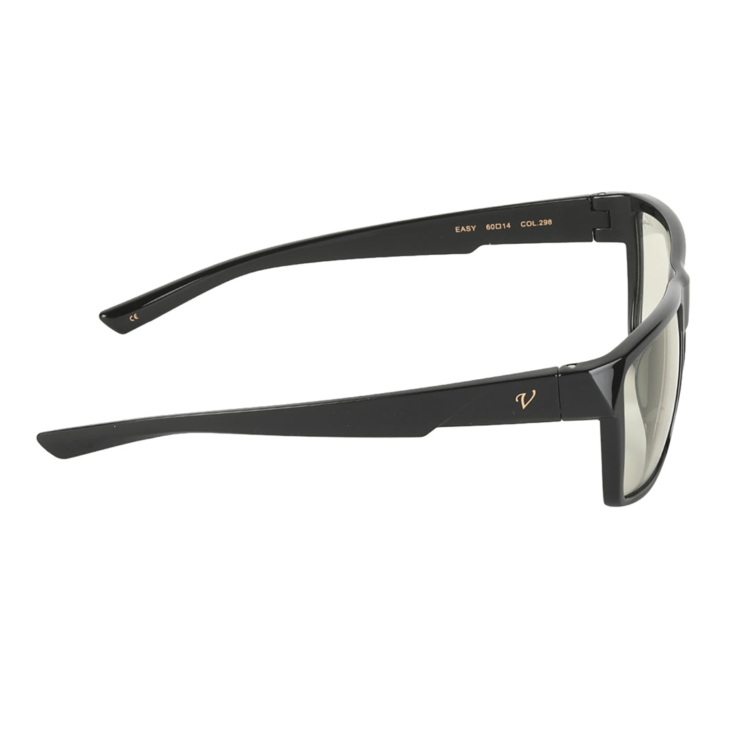 Vintage Black Frame Blue Ray Lens Full Rim | 400% UV Protection ...