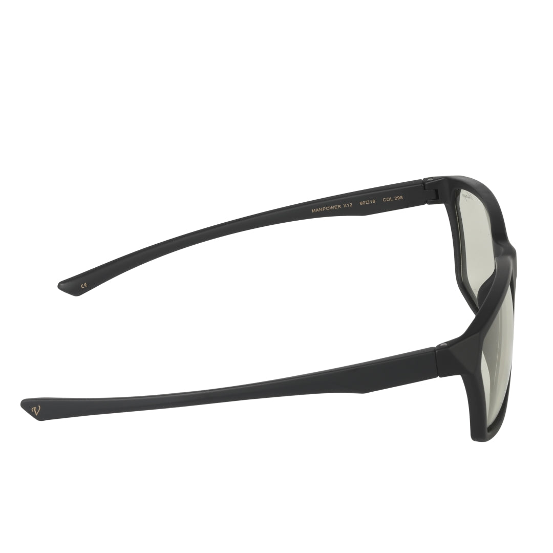 Vintage Matte Black Frame Blue Ray Lens Full Rim | 400% UV Protection ...